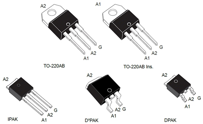 6a 16a Snubberless Triacs Stmicro Mouser
